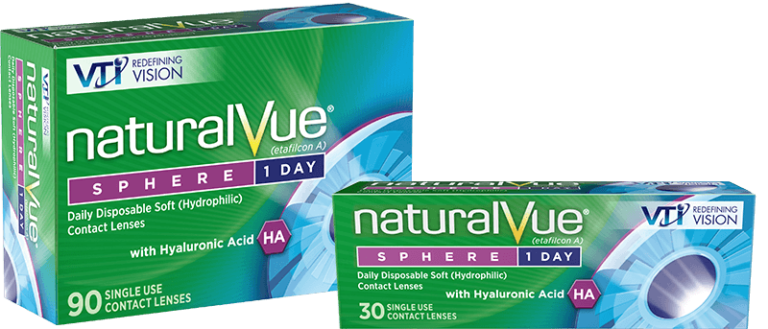 VTI - NaturalVue® Sphere 1 Day Contact Lenses